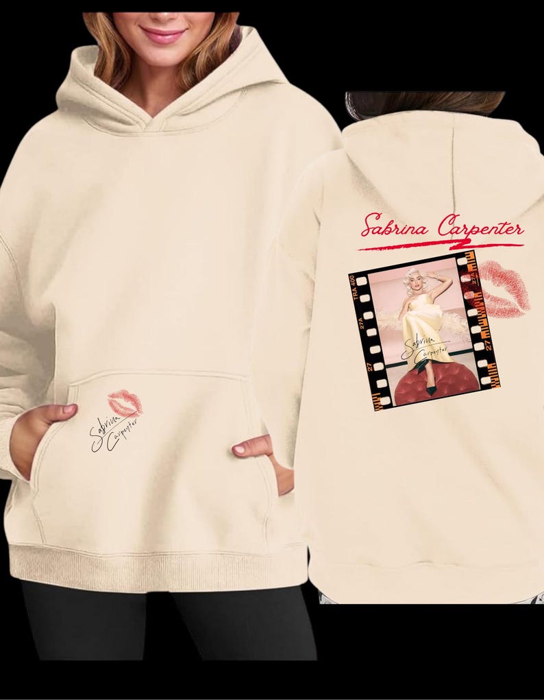 SABRINA CARPENTER HOODIE - Etsy