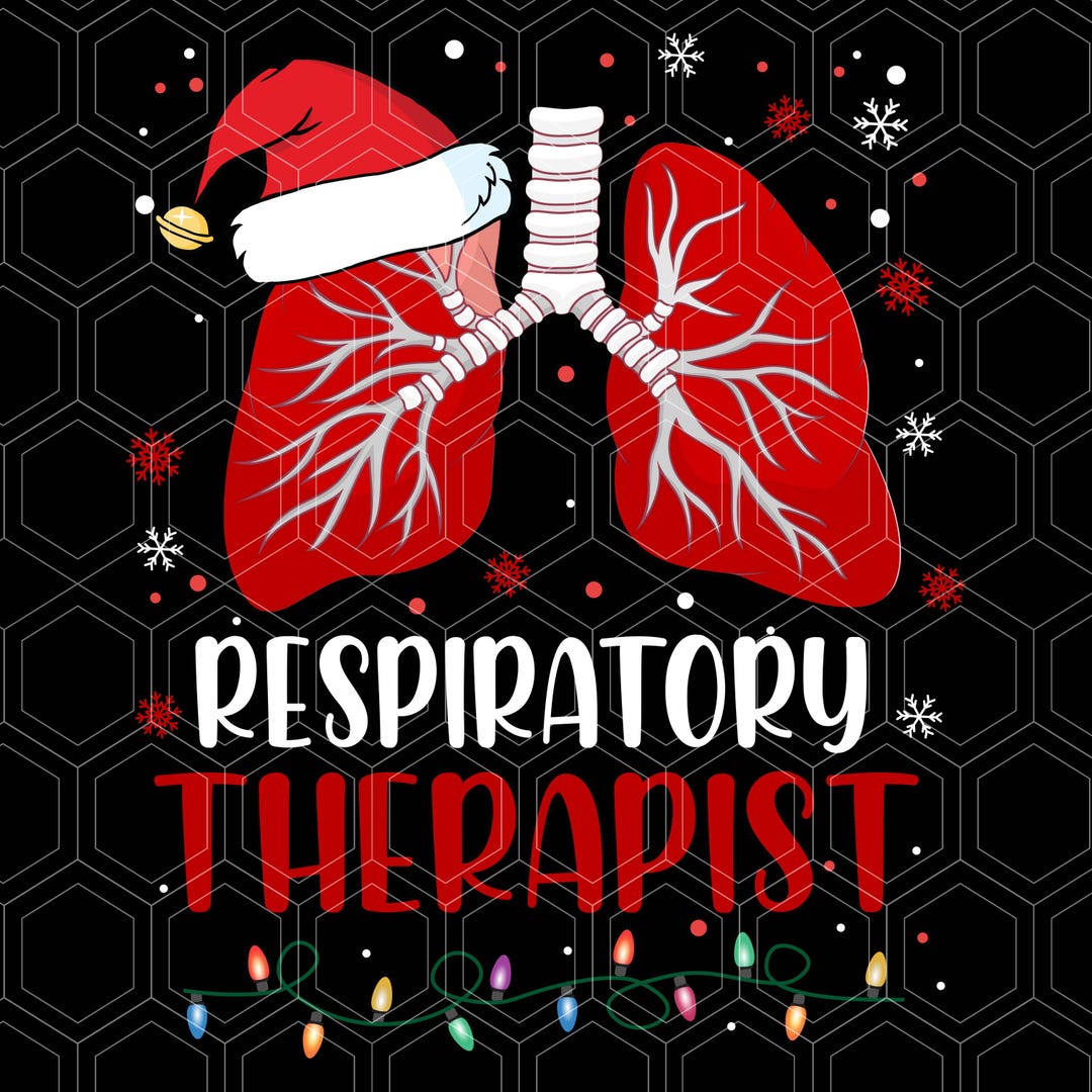 RT Nurse Christmas Png, Respiratory Therapist Christmas Png, RT ...