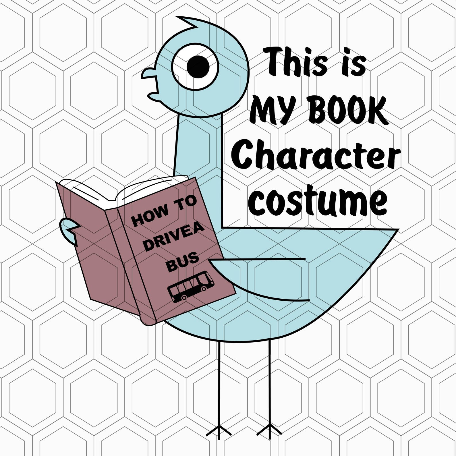 This is My Book Character Costume Png, Teacher Png, Funny Teacher Png ...