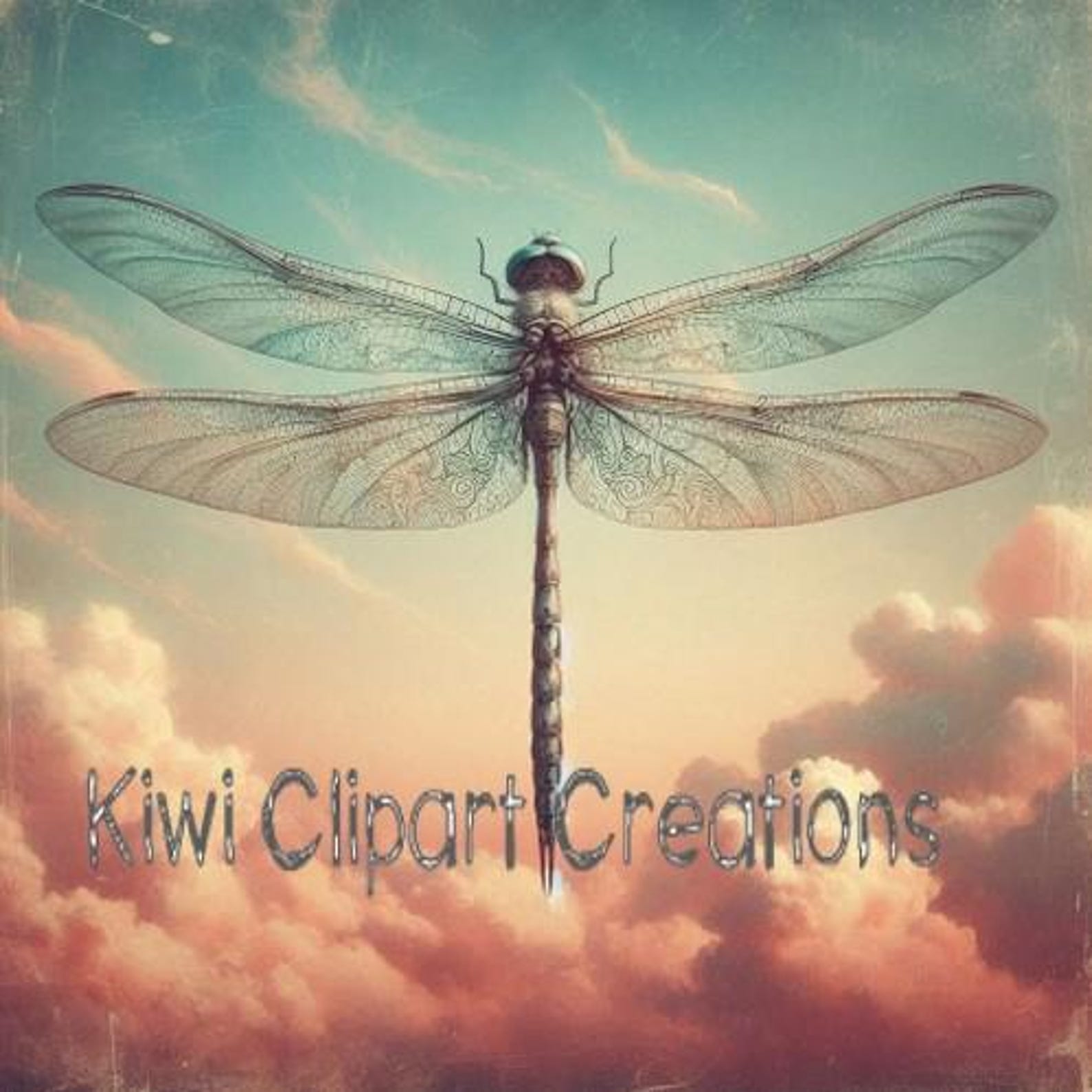 Amazing Dragonfly Clipart for Scrapbooking, Journals, Mod Podge, DIY ...