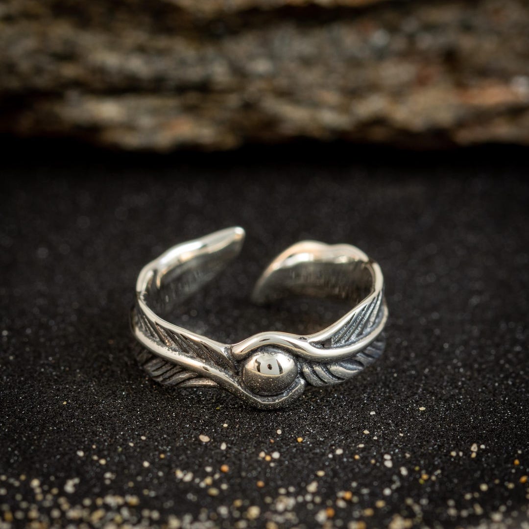 Boho Feather Unique Toe Band for Her, Sterling Silver Statement Toe ...