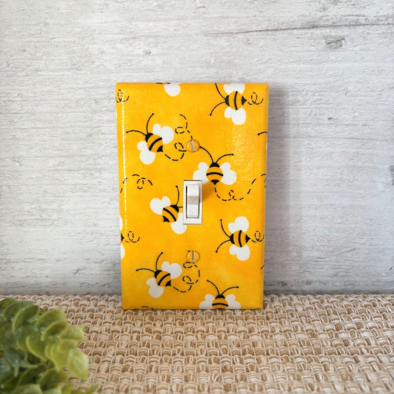 Bee Light Switch Plate Covers - Etsy