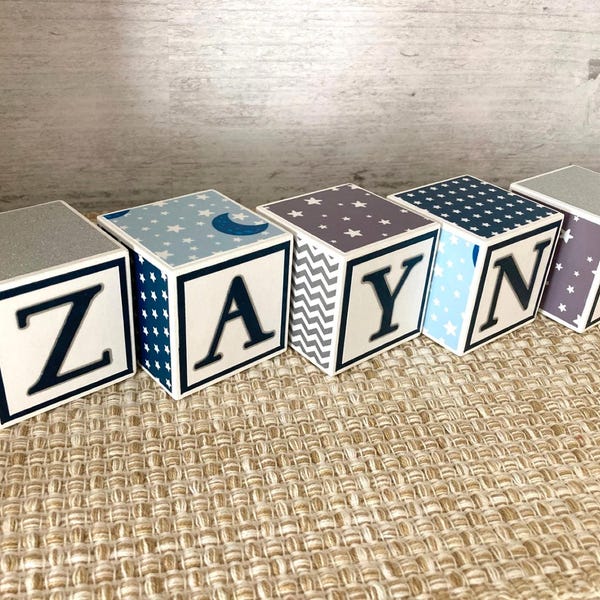 Wooden Blocks Decor - Etsy