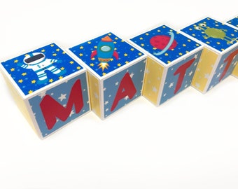 Wooden Space Blocks - Etsy