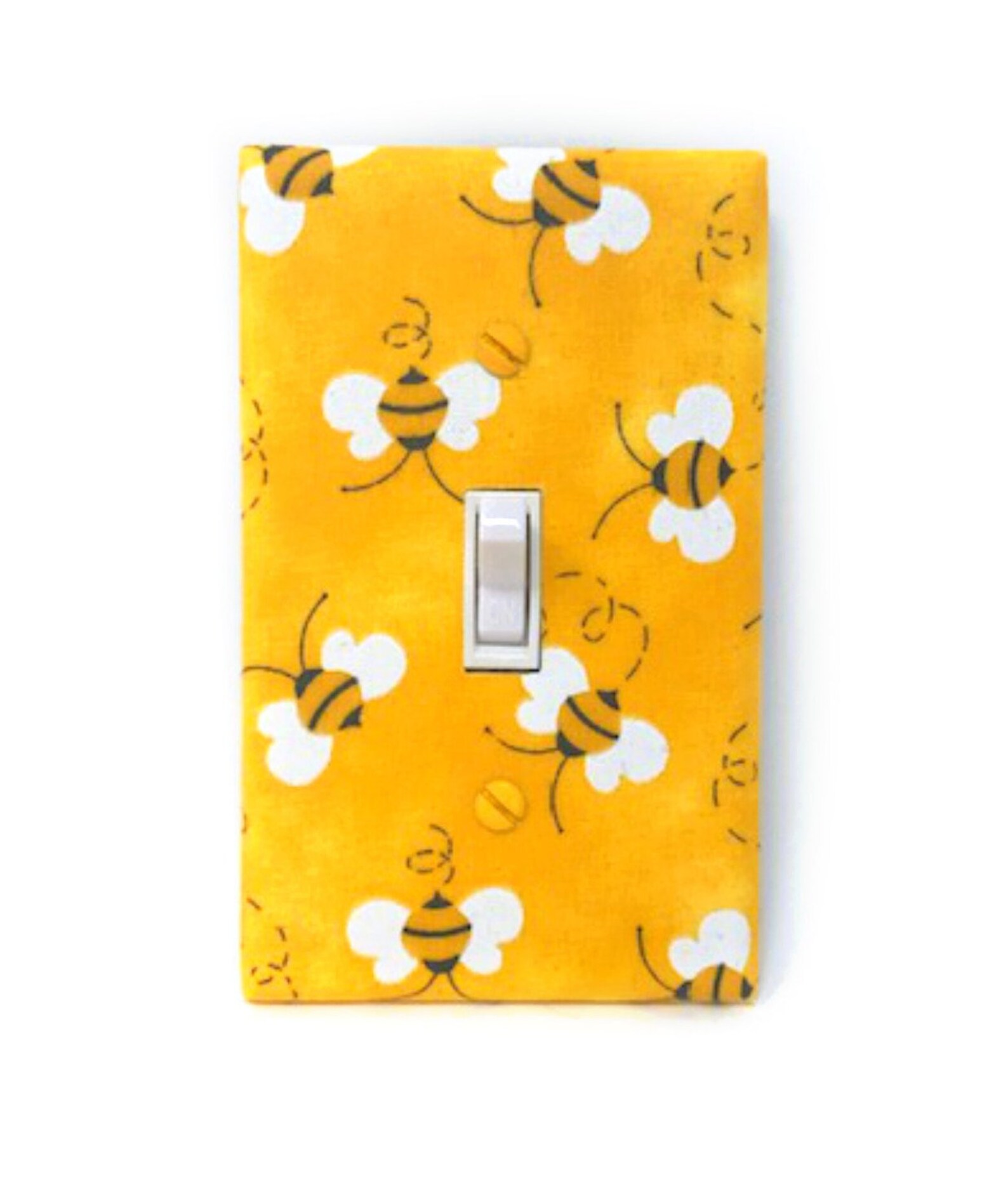 Bumble Bee Decor Light Switch Cover Bee Nursery Decor Baby | Etsy