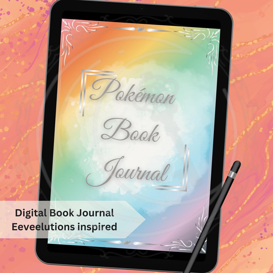 Book Journal, Eeveelutions Inspired - Etsy