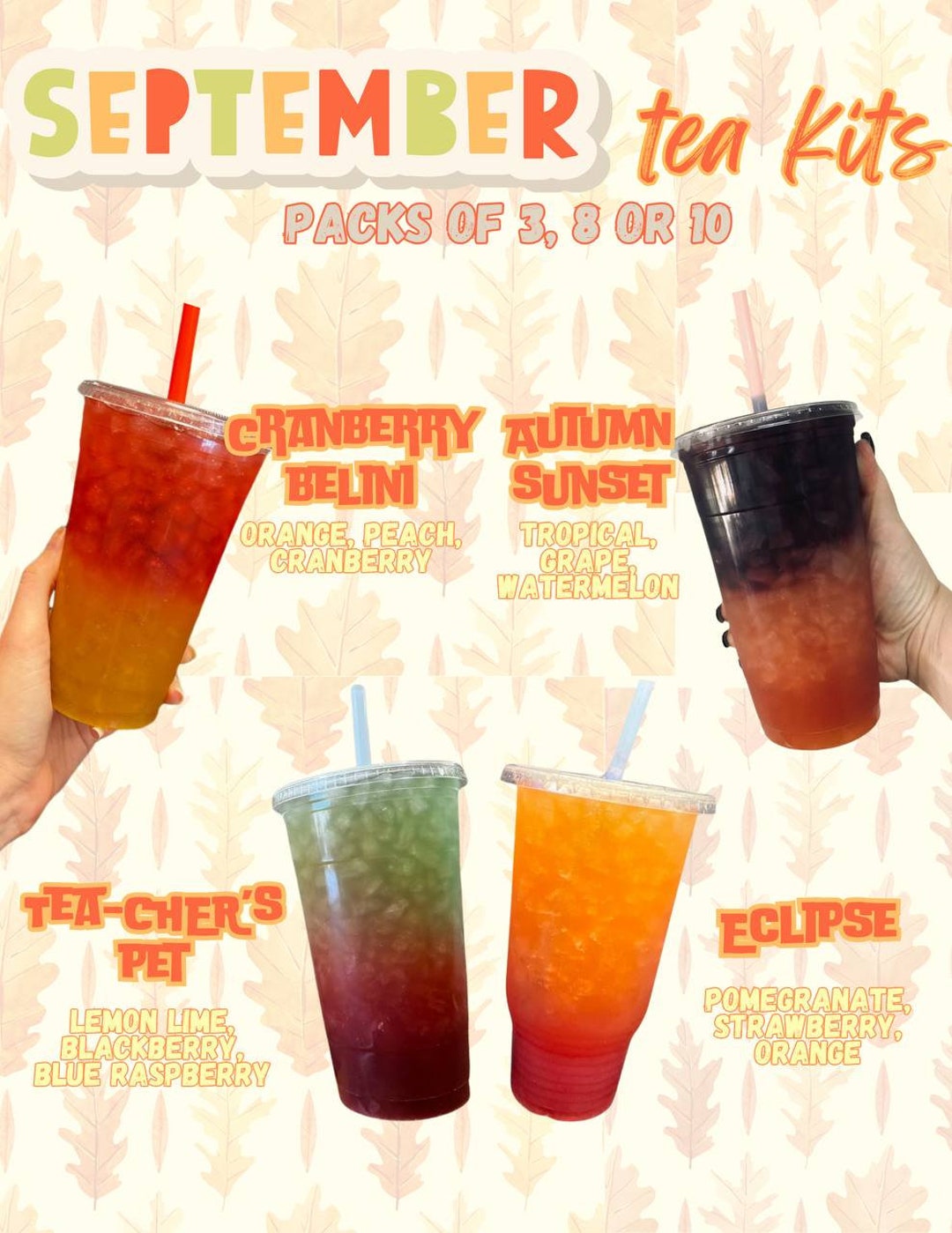 September Loaded Energy Tea Kit Specials - Etsy