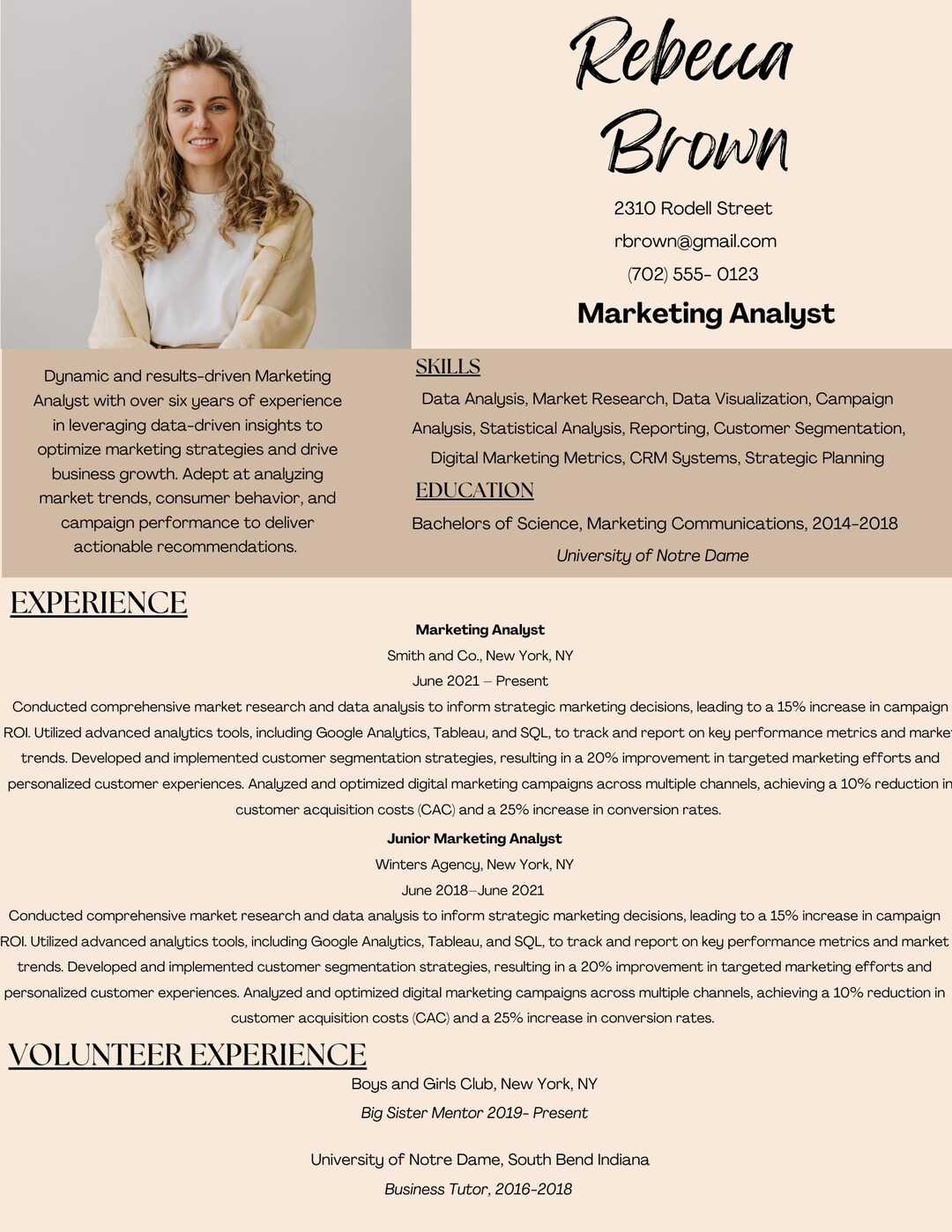 Modern and Professional Resume, Editable Resume, Downloadable Resume ...