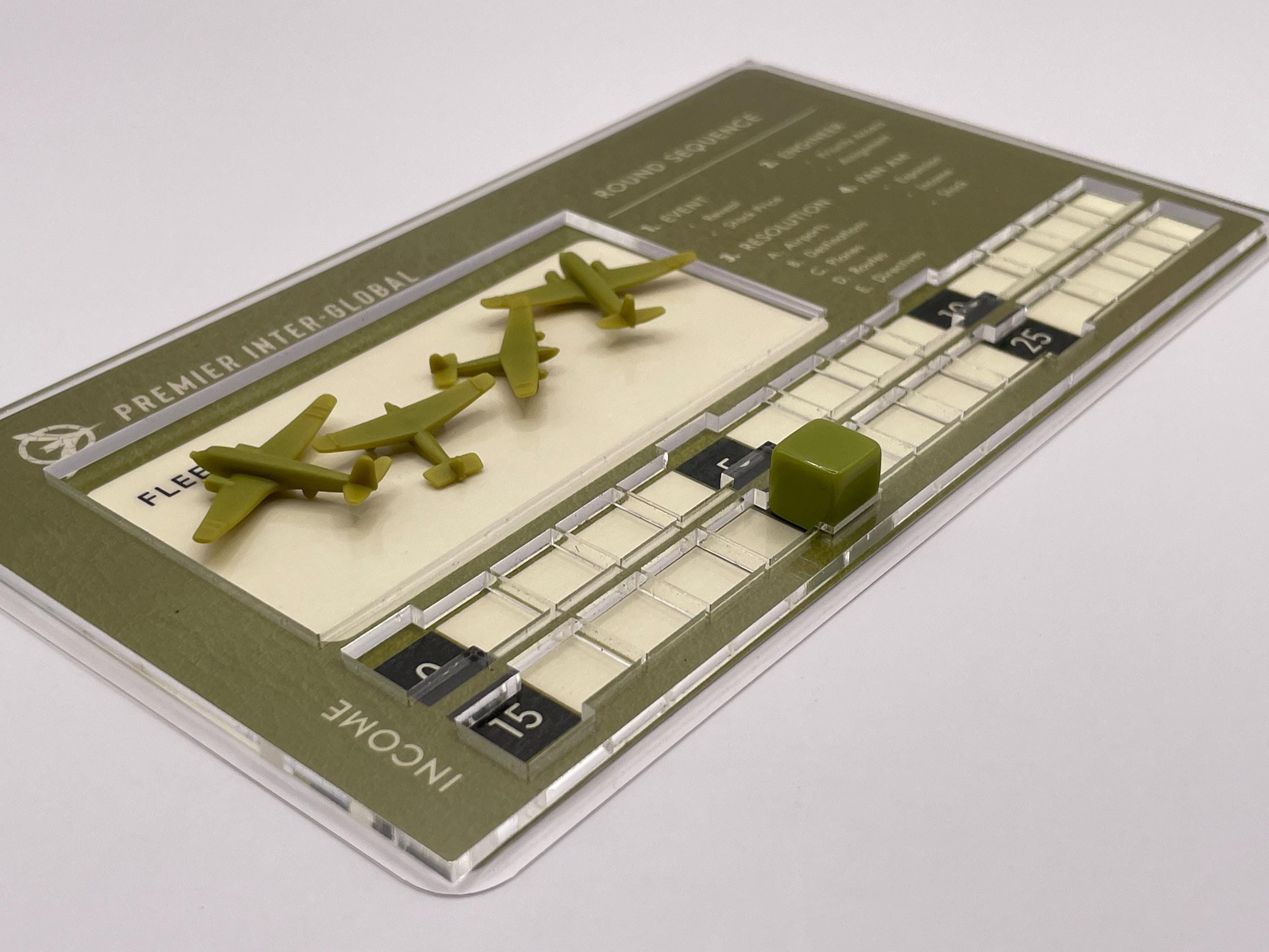 Pan Am Board Game Compatible Acrylic Overlay. - Etsy