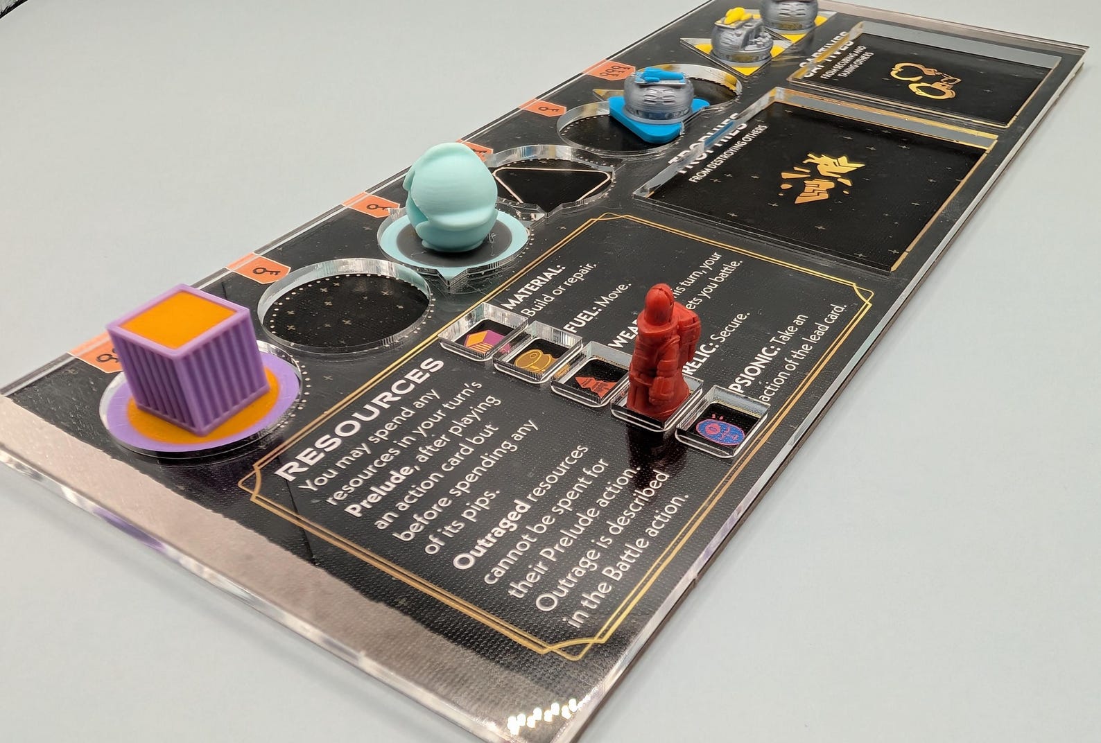 Arcs Board Game Compatible Acrylic Overlay - Etsy