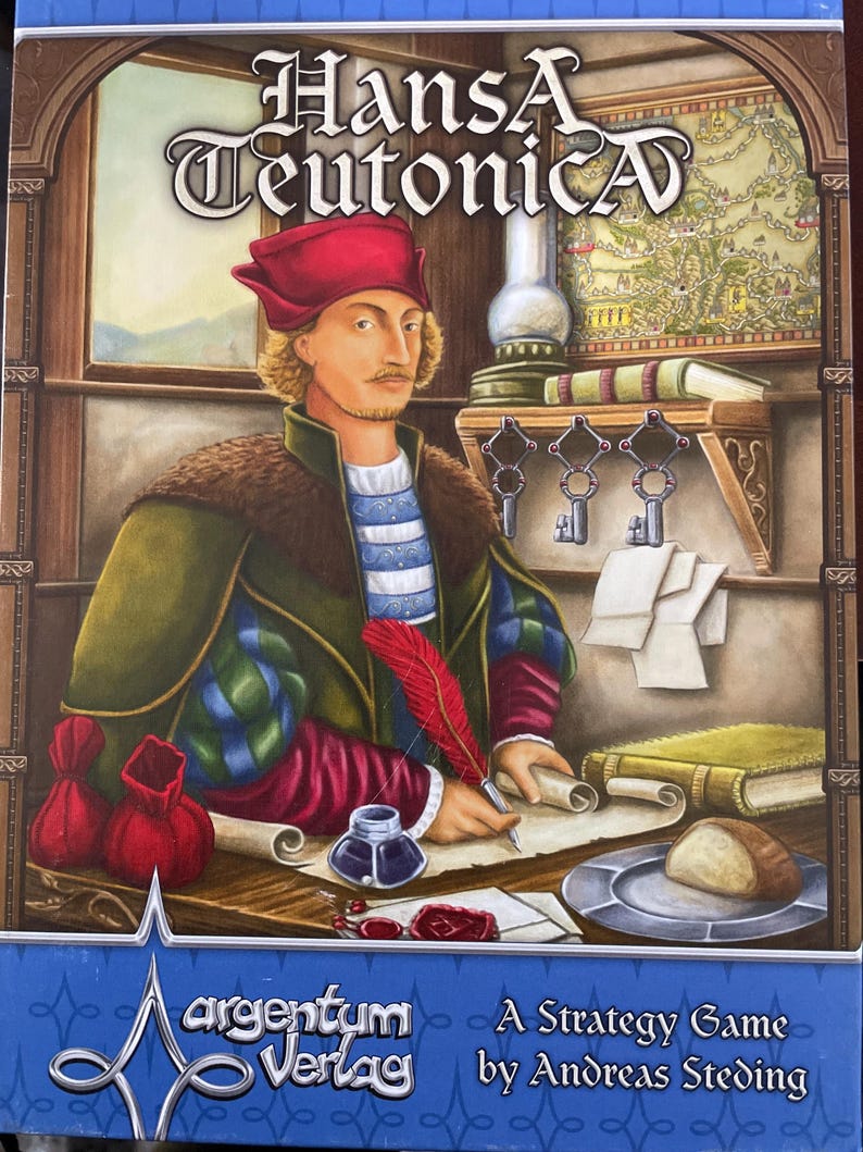 Hansa Teutonica Board Game Comptible Acrylic Overlay. - Etsy