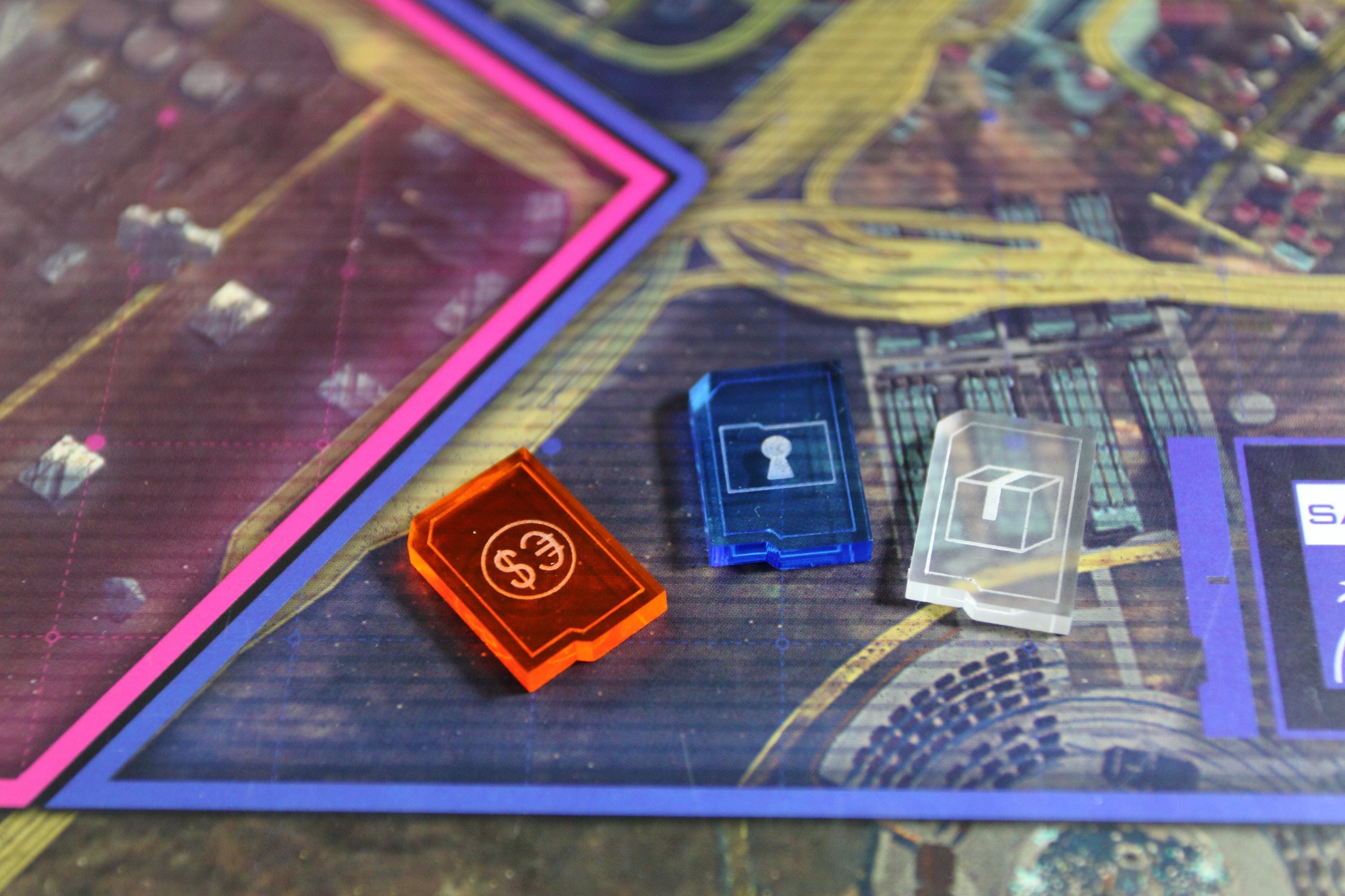 Cyberpunk 2077: Gangs of Night City Compatible Acrylic Tokens. - Etsy