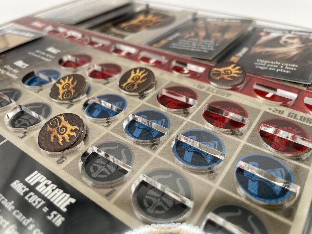 Blood Rage Board Game Compatible Acrylic Overlay. - Etsy