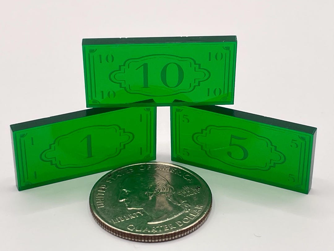 Acrylic Money Tokens - Etsy
