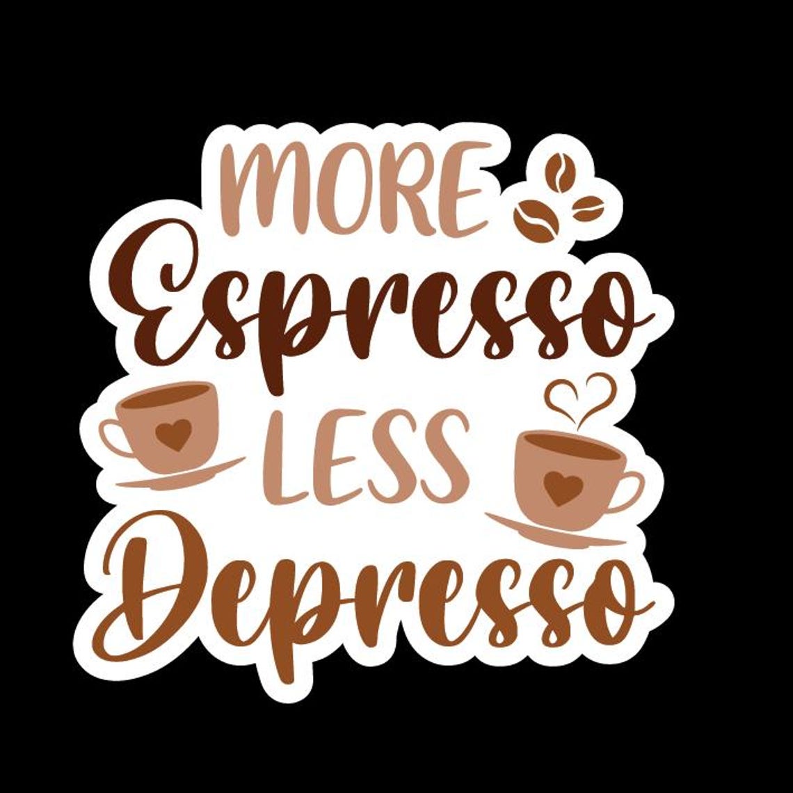20 Kawaii Cute Coffee Digital Stickers - for Goodnotes/journaling/vinyl ...
