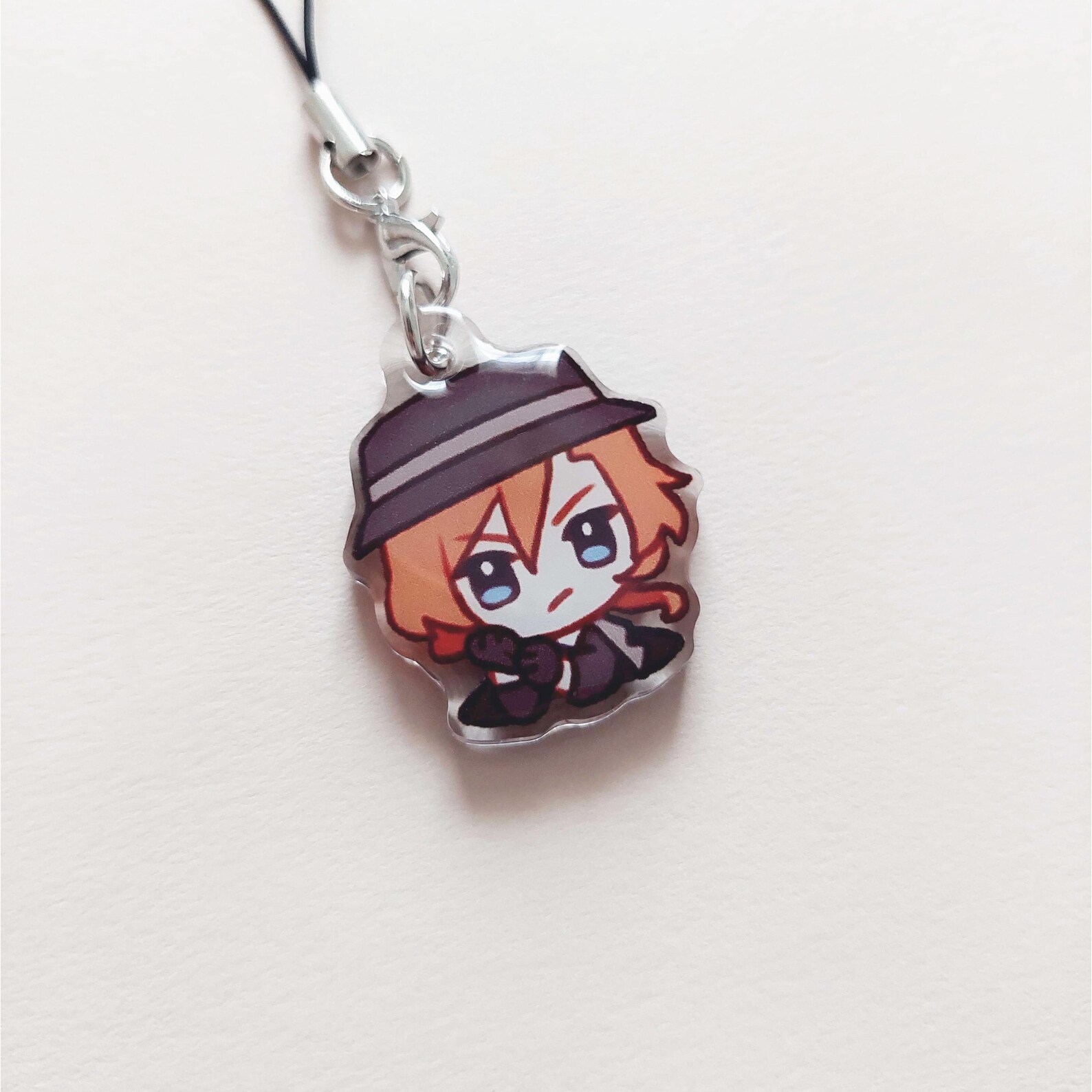 Bungou Stray Dogs Soukoku Mini Acrylic Phone Charms Dazai and Chuuya ...