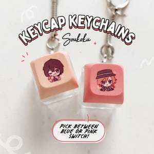 Bungou Stray Dogs Soukoku Keycap Fidget Toy Dazai Chuuya Anime Switch ...