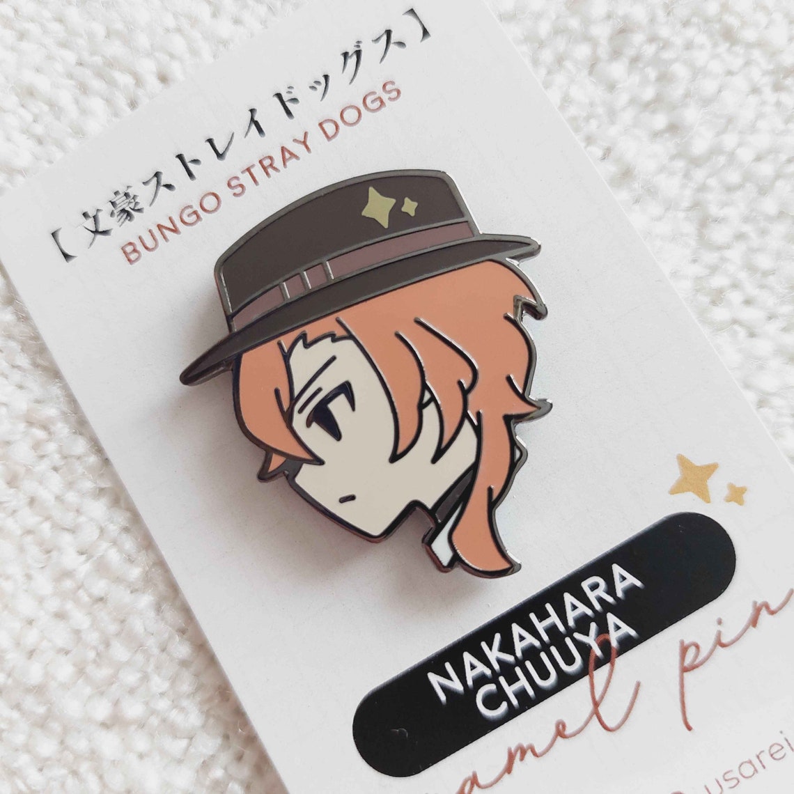 Soukoku Dazai & Chuuya Soft Enamel Pins Bungou Stray Dogs - Etsy