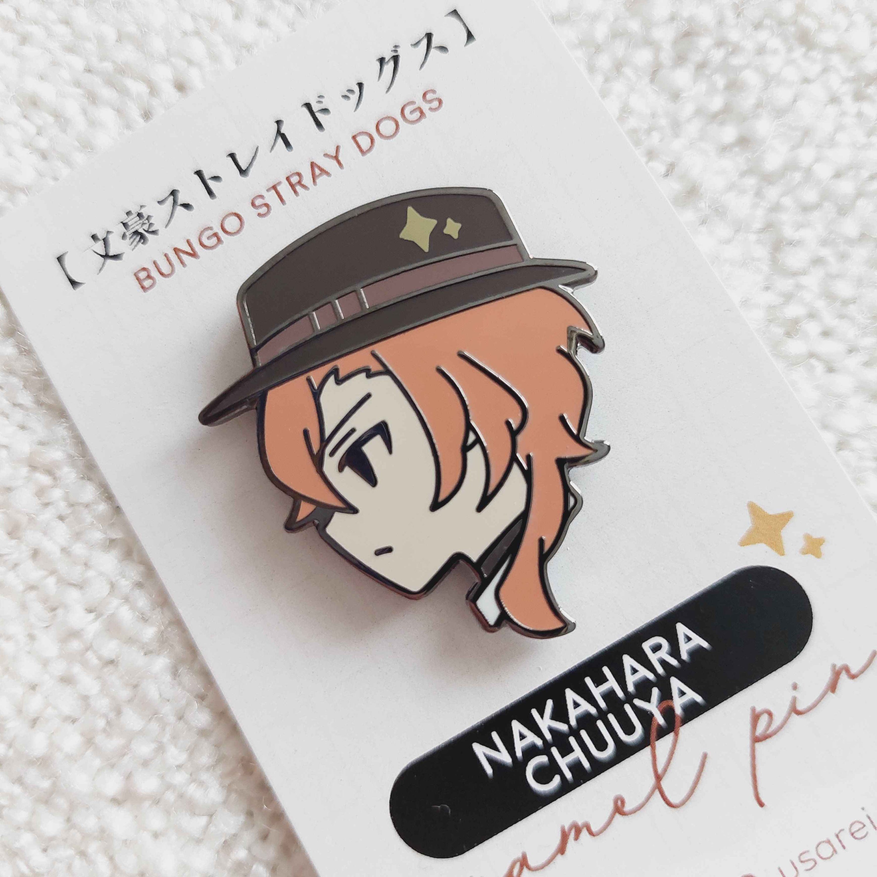 Soukoku Dazai & Chuuya Soft Enamel Pins Bungou Stray Dogs - Etsy
