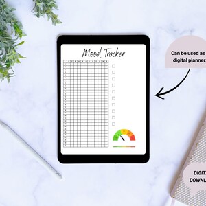 Printable Mood Tracker – Color and Track Your Emotions - Etsy