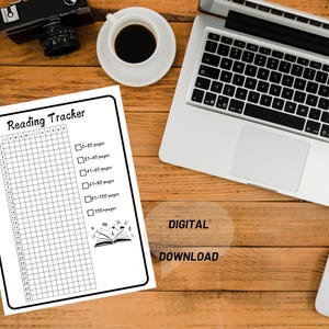 Printable Reading Tracker & Log Track and Organize Your Books - Etsy