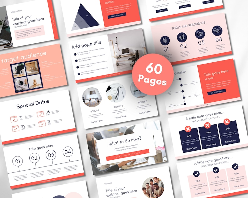 Editable Slide Deck Template – Business Proposal, Webinar, Product ...