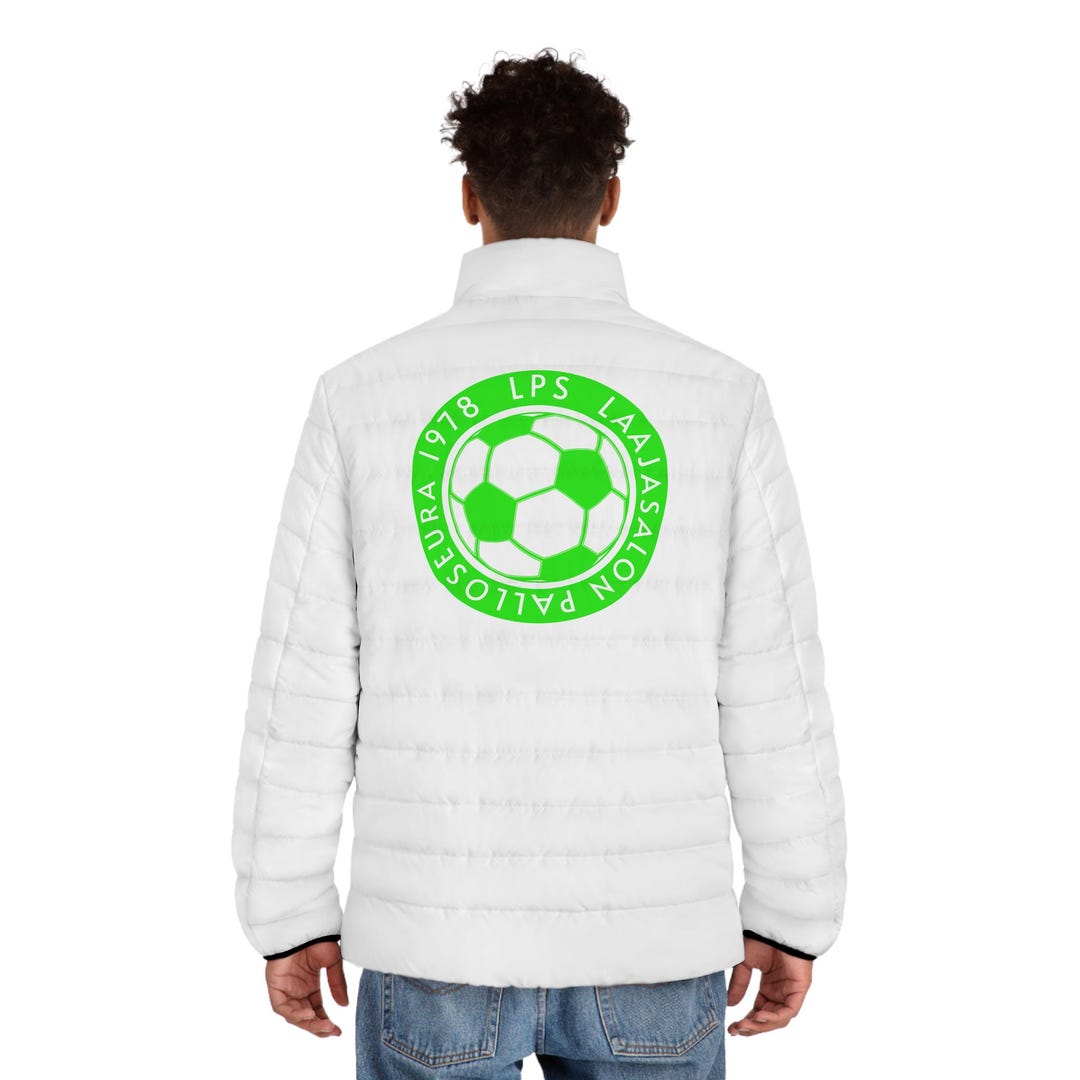 LPS Unique Men's Puffer Jacket With Club Logo on Back - Etsy