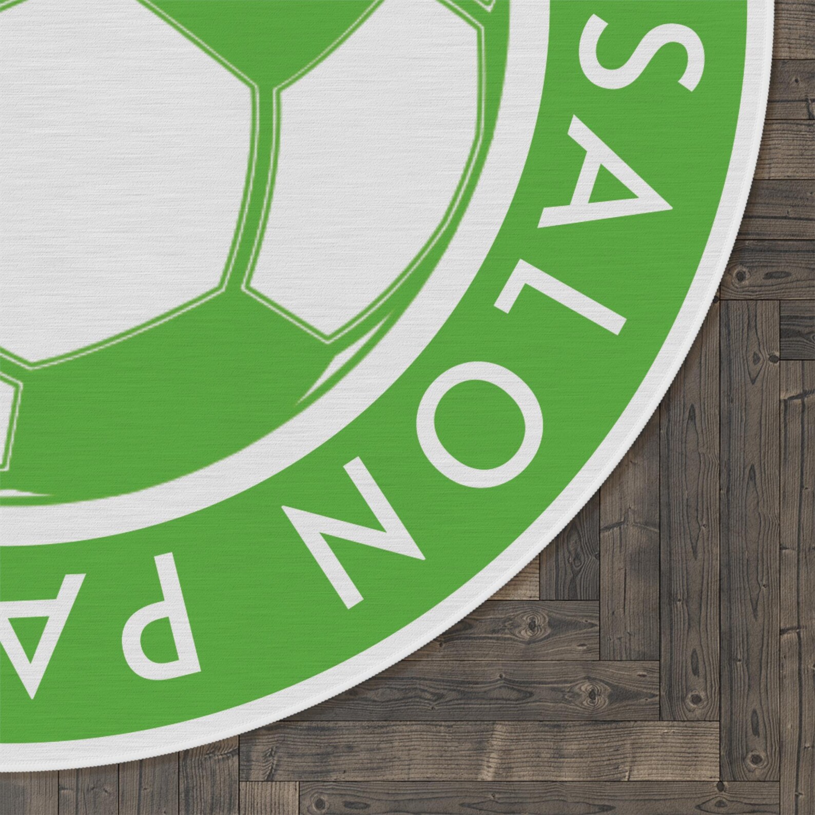 LPS Custom Round Rug With Club Logo - Etsy