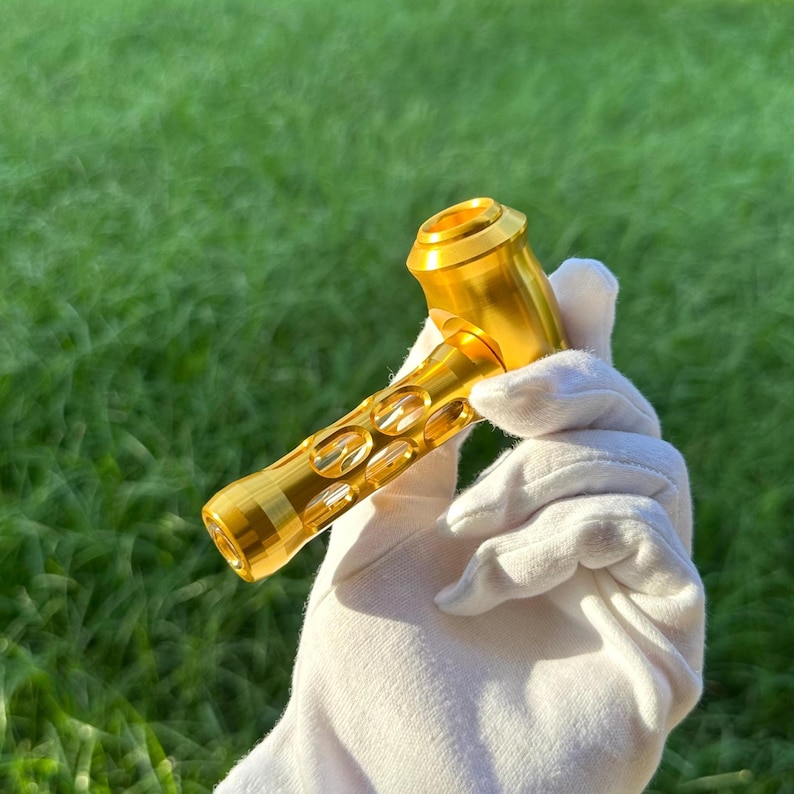 4" Metal Removable Glass Smoking Pipe , Hand Pipe , Tobacco Pipe ...