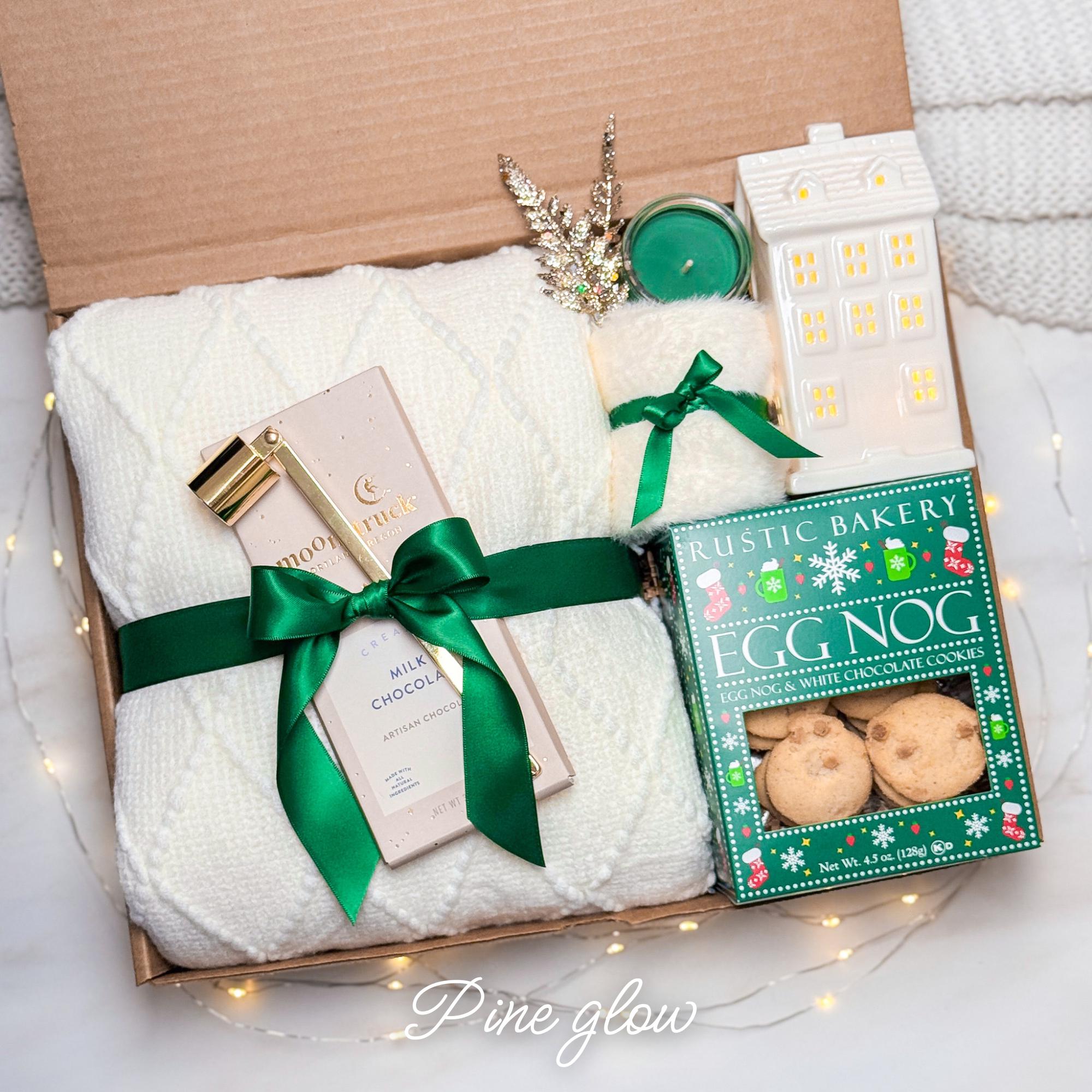 Cozy Winter Gift Box: Christmas Gift for Your Loved One With Blanket ...