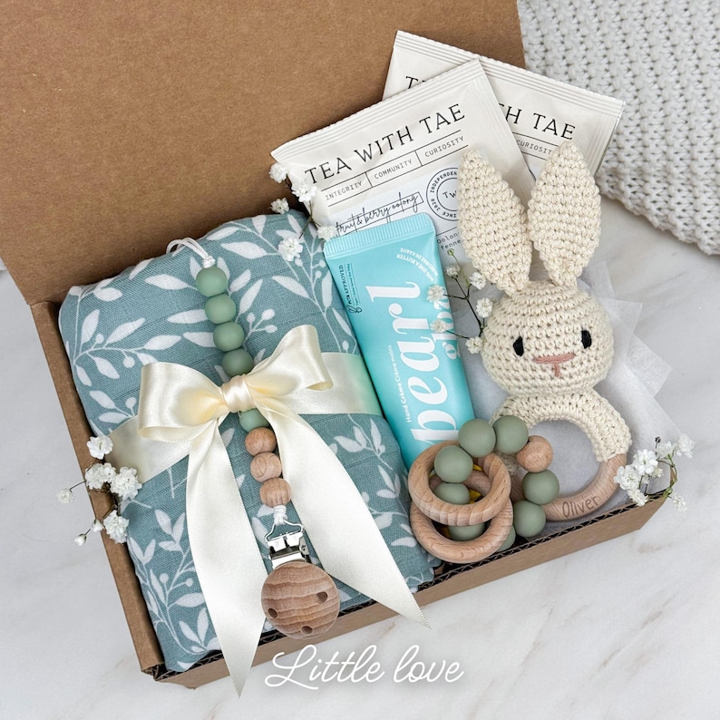 Self Care Gift Box for New Mom, Unique Baby Shower Gift Idea ...