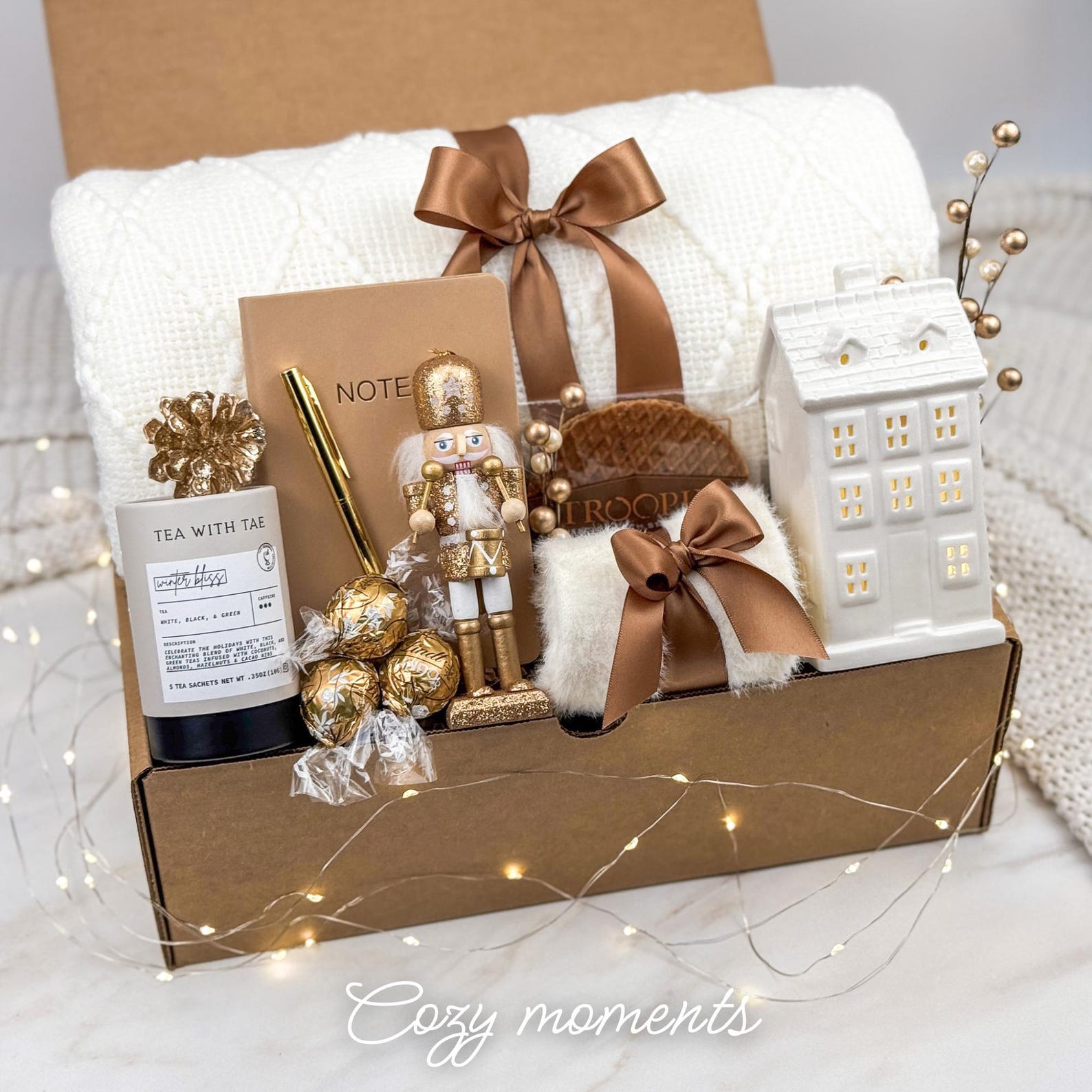 Cozy Winter Gift Box, Christmas Gift for Loved One, Holiday Care ...
