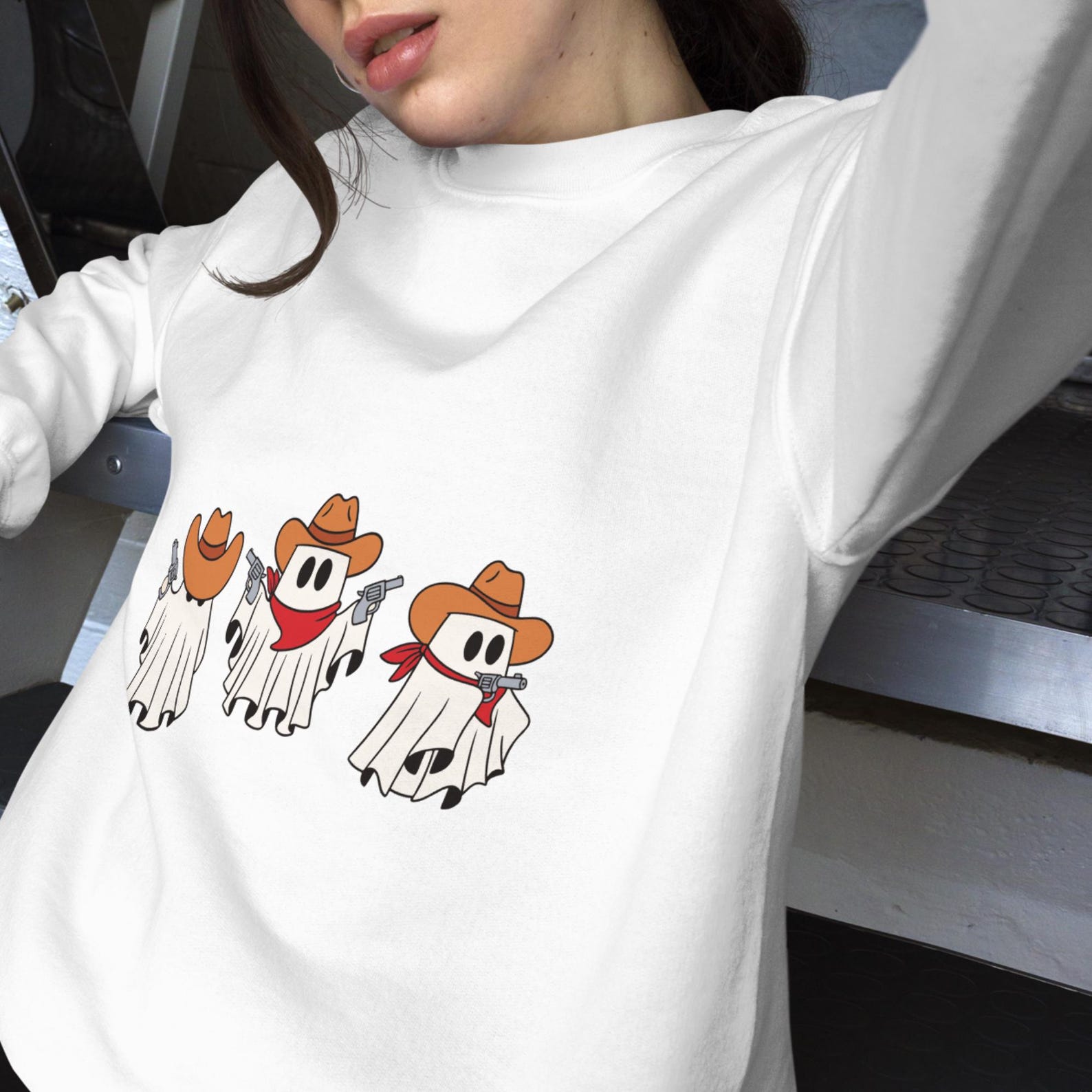 Halloween Western Cowboy Ghosts Png, Cowboy Ghosts Png, Boohaw PNG ...