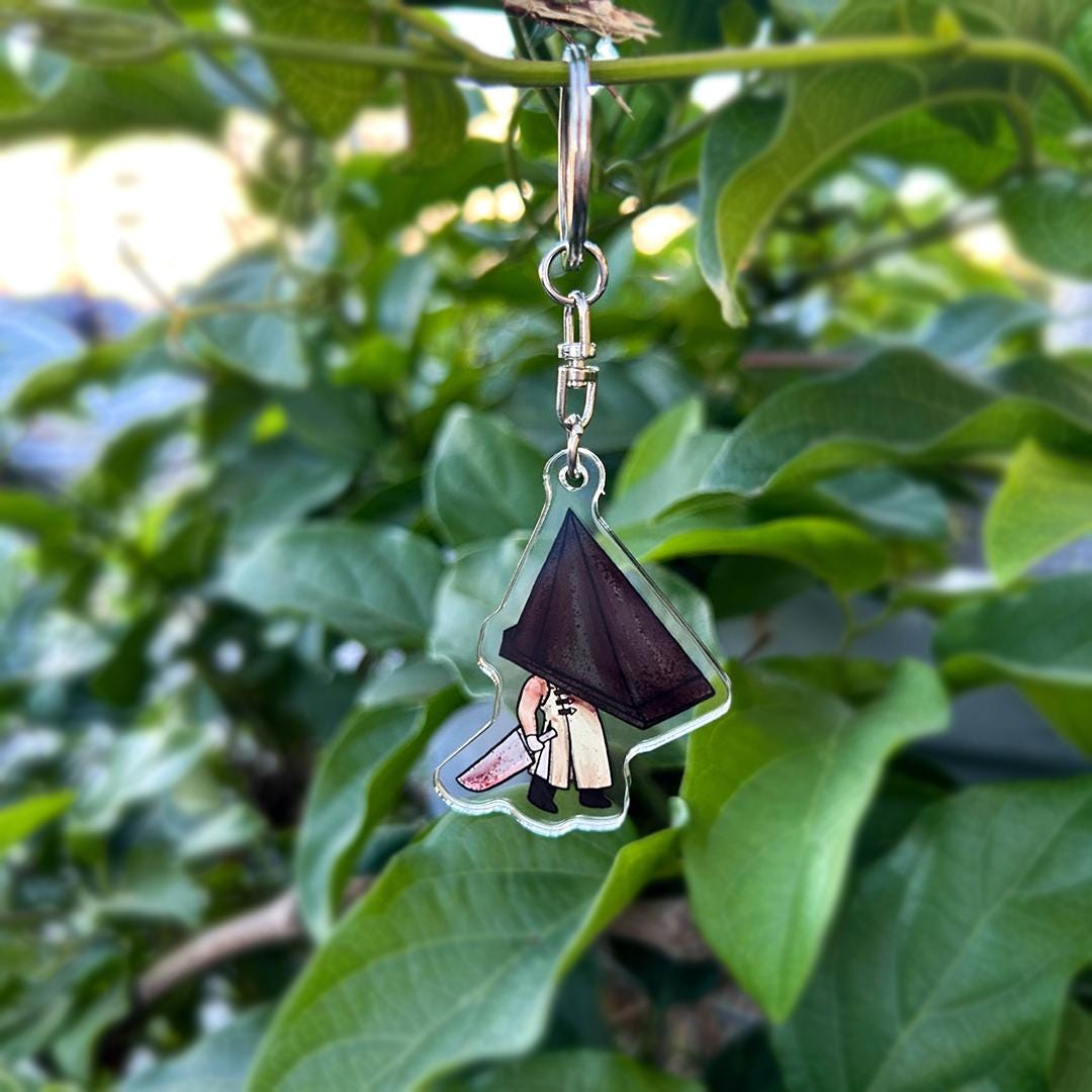 Pyramid Head Acrylic Keychain - Etsy