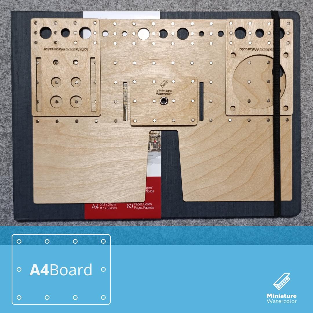 A4board - A4 Sketch Board for Plein Air Painting - Urban Sketching - Etsy