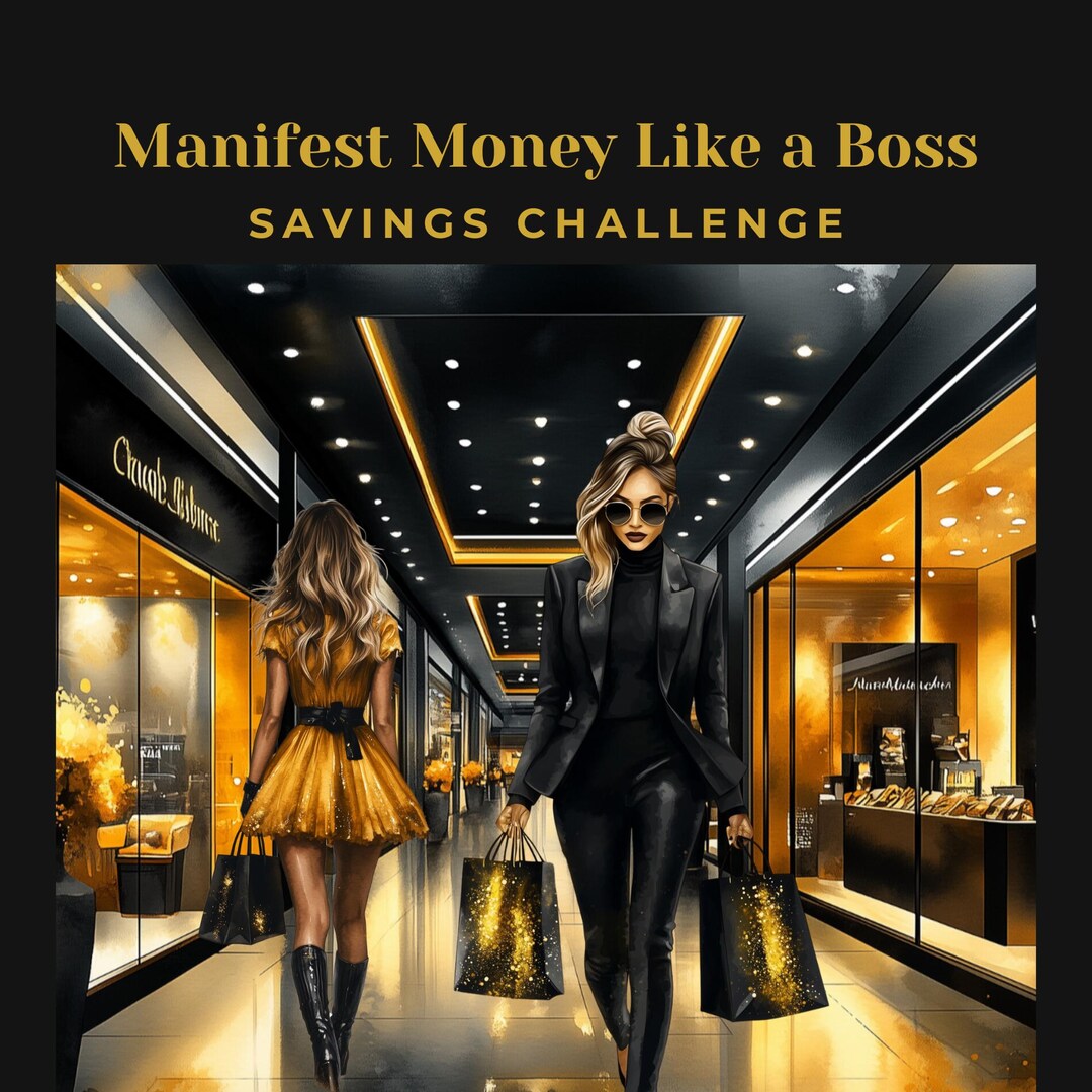 Manifest Money Like a Boss | the Ultimate Luxe Savings Challenge ...