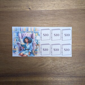 Avid Readers Savings Challenge Trackers |cash Binder System | Cash ...