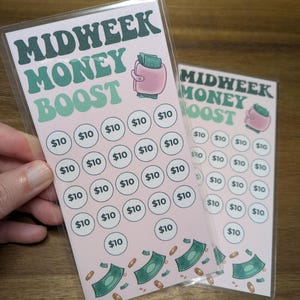 Midweek Money Boost Savings Challenge – Pink Piggy Bank Edition | Hump ...