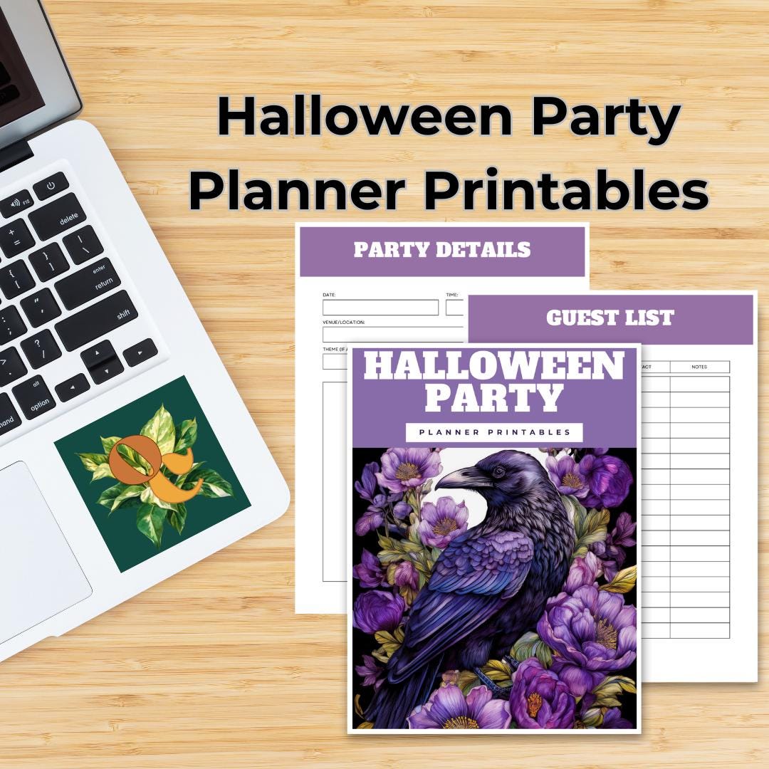 Halloween Party Planner Printables Party To-do Party Planning - Etsy