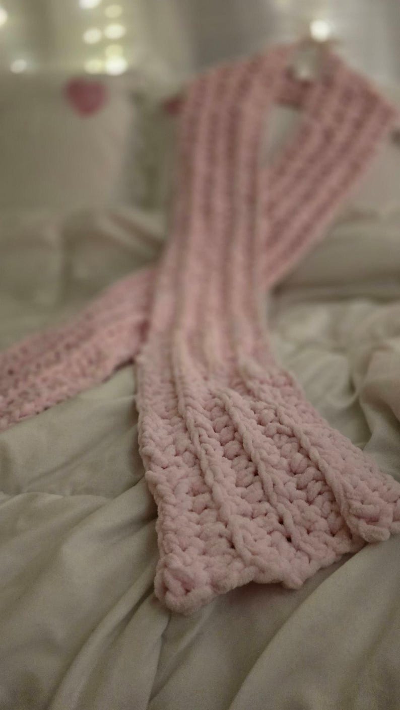 Beginner Crochet Long Scarf Pattern - Etsy