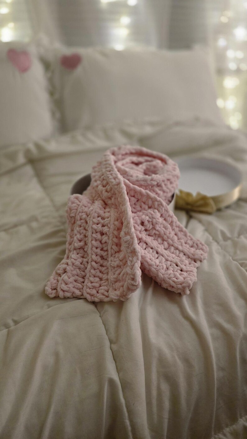 Beginner Crochet Long Scarf Pattern - Etsy
