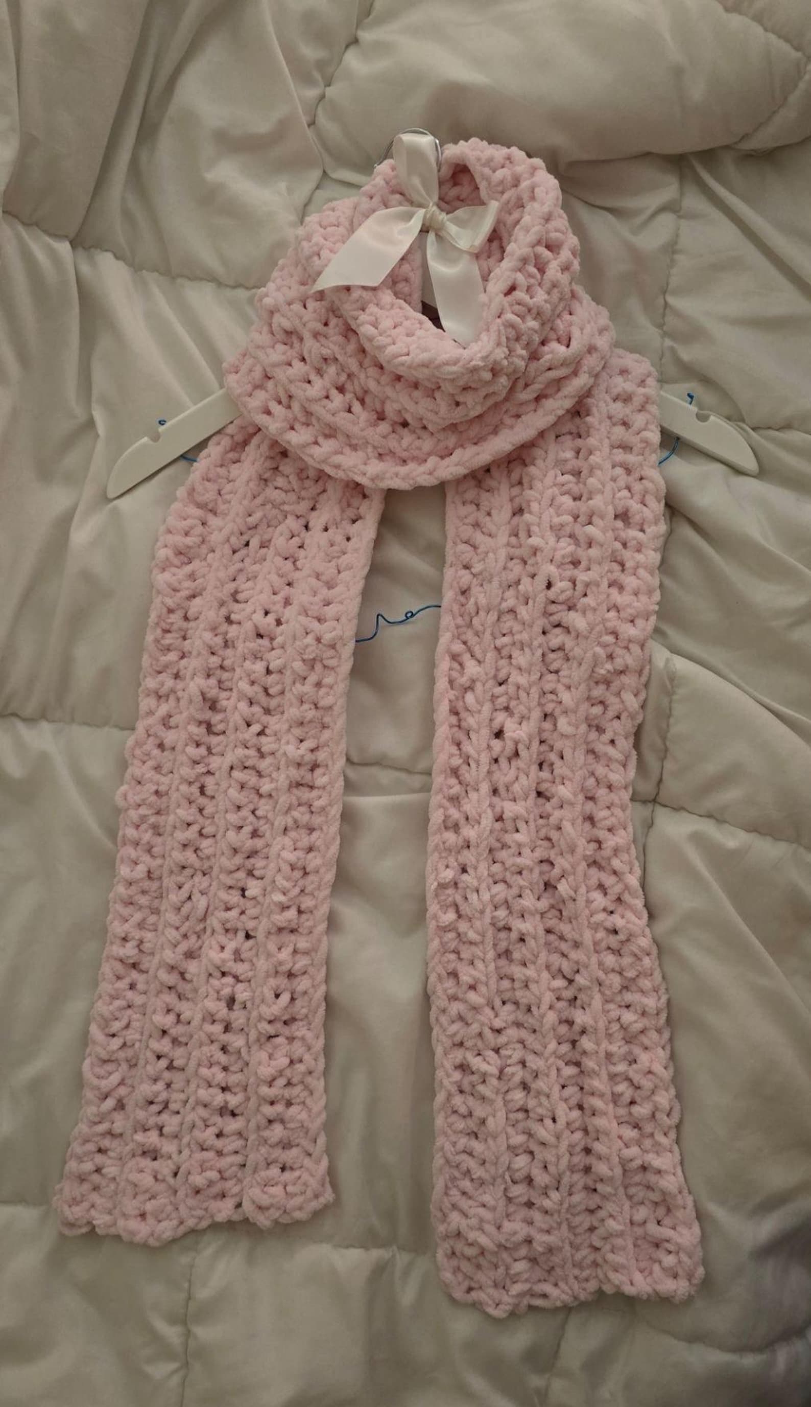Beginner Crochet Long Scarf Pattern - Etsy