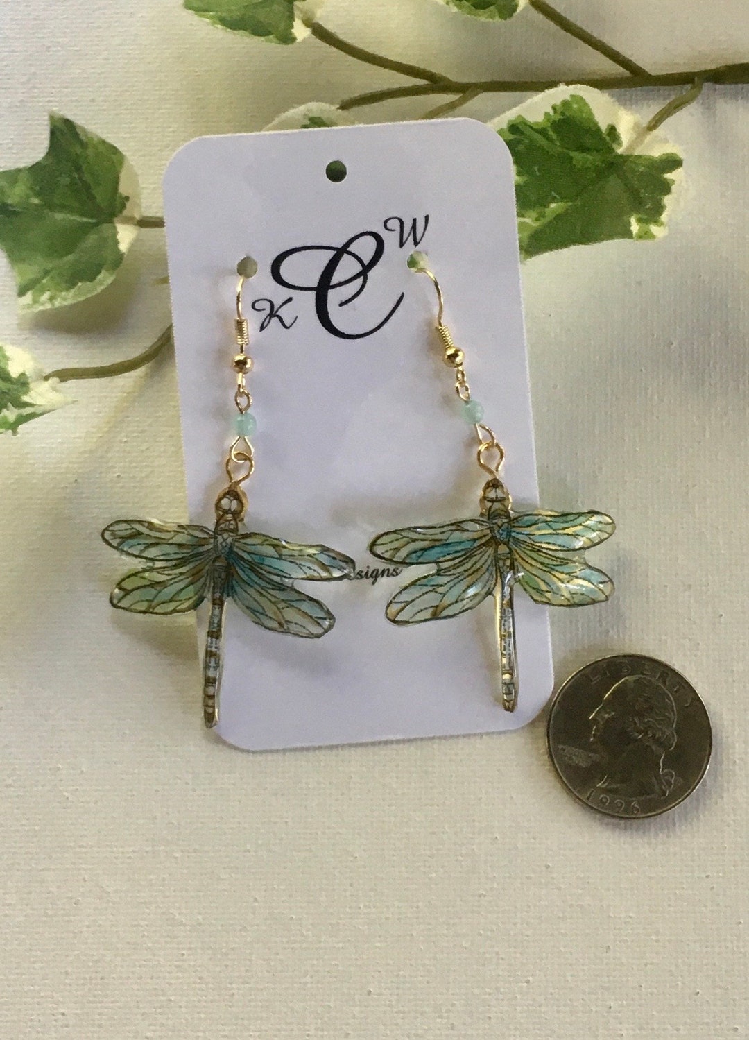Dragon Fly Earrings - Etsy