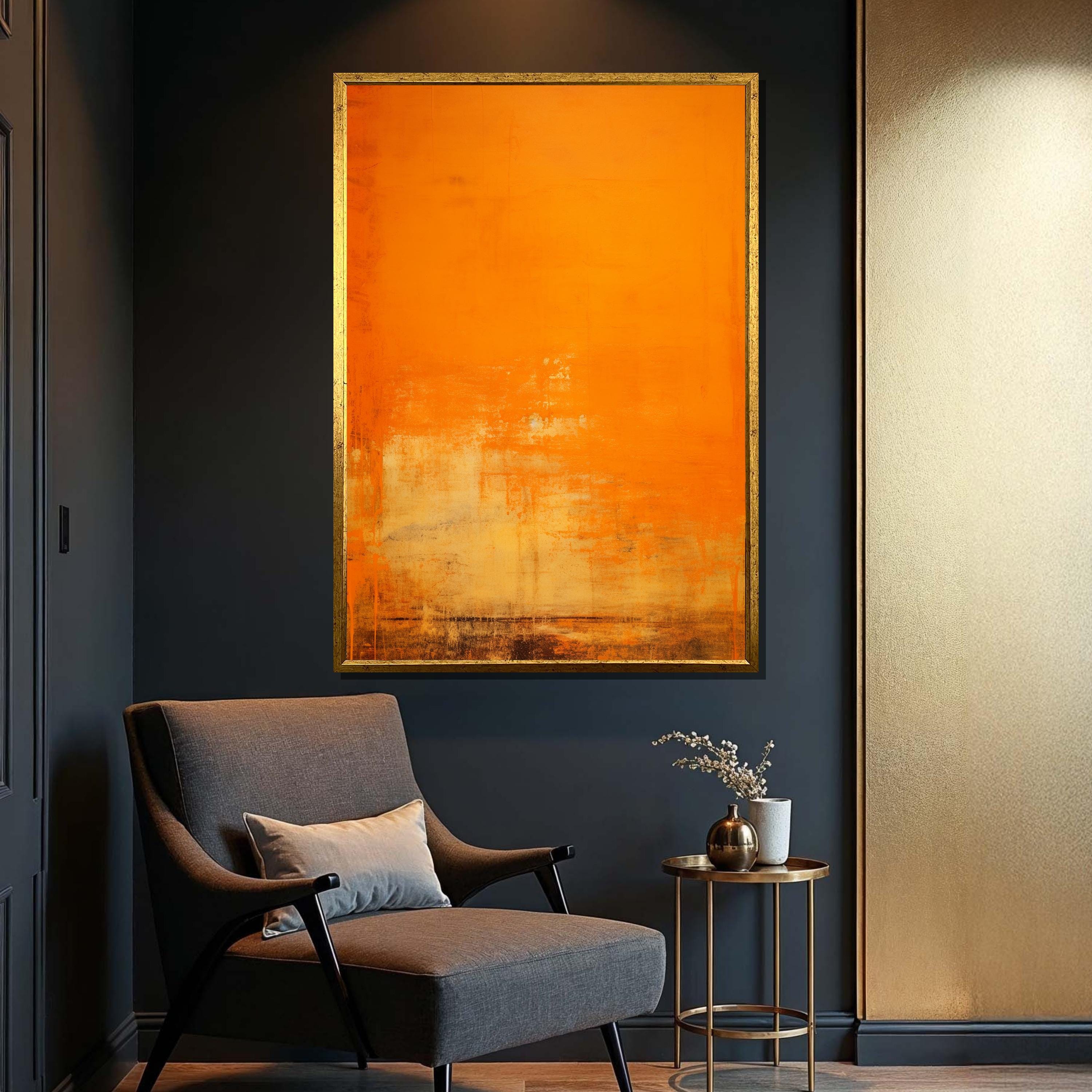 Mark Rothko Yellow Canvas Painting, Mark Rothko Production, Mark Rothko ...