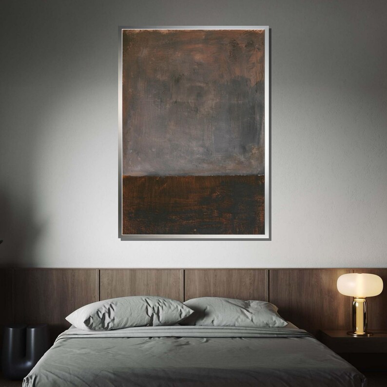 Mark Rothko Canvas Print: Large Abstract Wall Art - Etsy