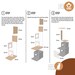 Boho Cat House Design, Cat Condo House, CNC Pet House, Wooden Cat Shelf ...