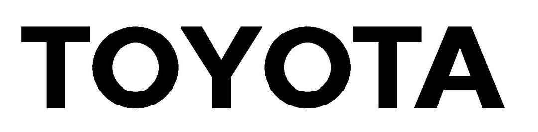 Toyota Word Logo Vinyl Decal Window Laptop Any Size Any Color - Etsy