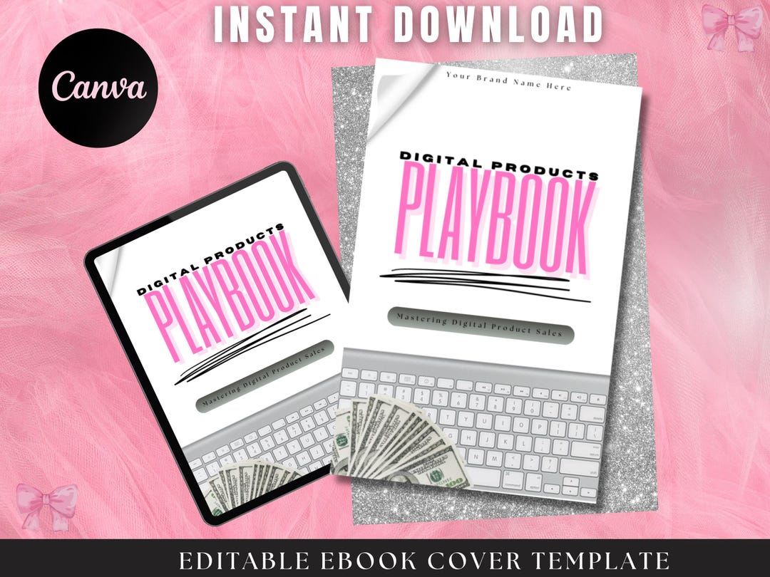 Editable Ebook Cover Template, DIY Ebook Cover, Canva Customizable ...