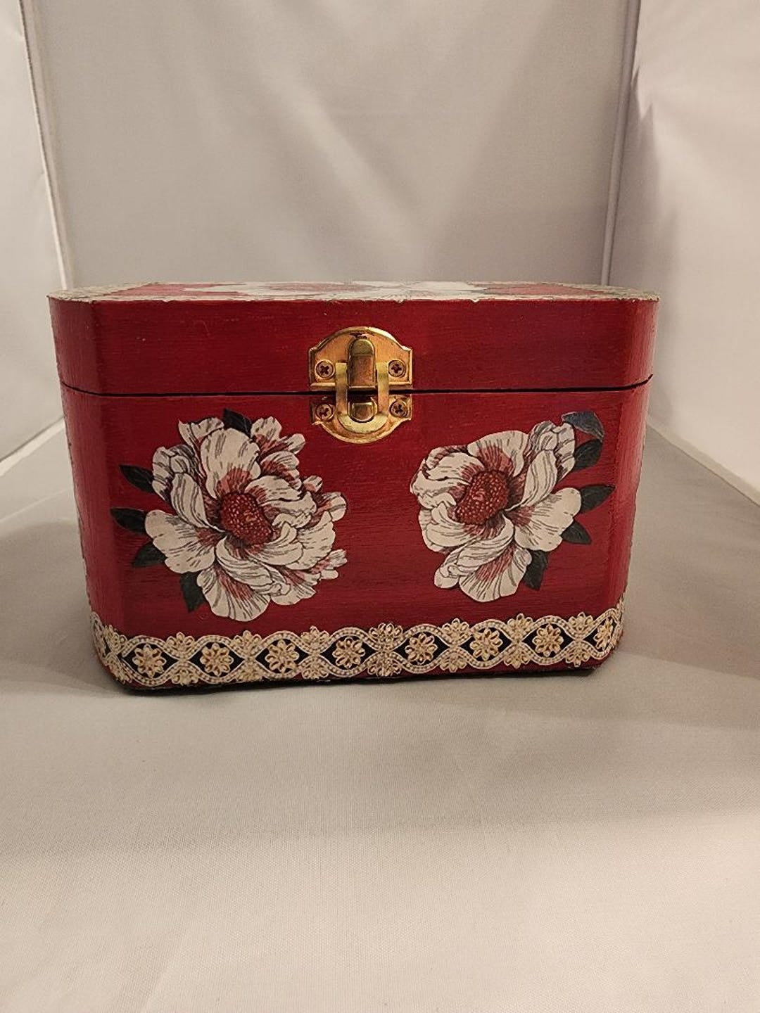 Decoupage Keepsake Box. - Etsy