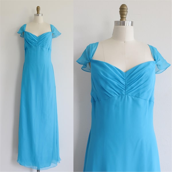 Turquoise Maxi 1970s - Etsy